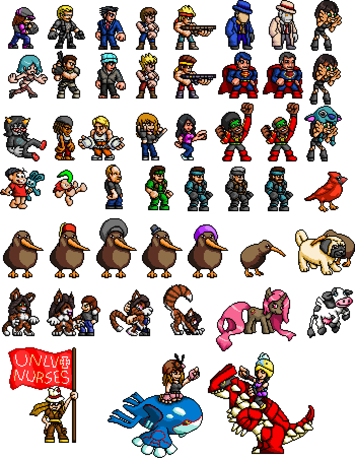 The Mugen Fighters Guild - Sprite Commissions by Caddie - Page 5